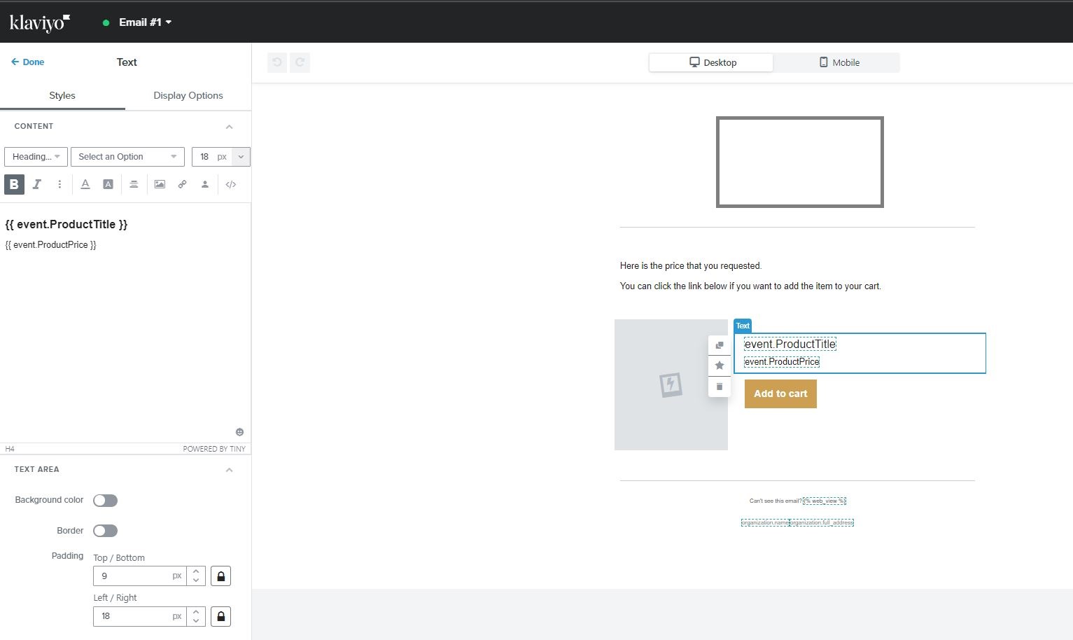 Shopify product price request form using Klaviyo - Custom solution ...